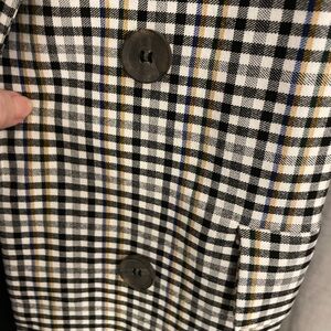 Love Tree | Jackets & Coats | Love Tree Plaid Blazer Double Breasted ...